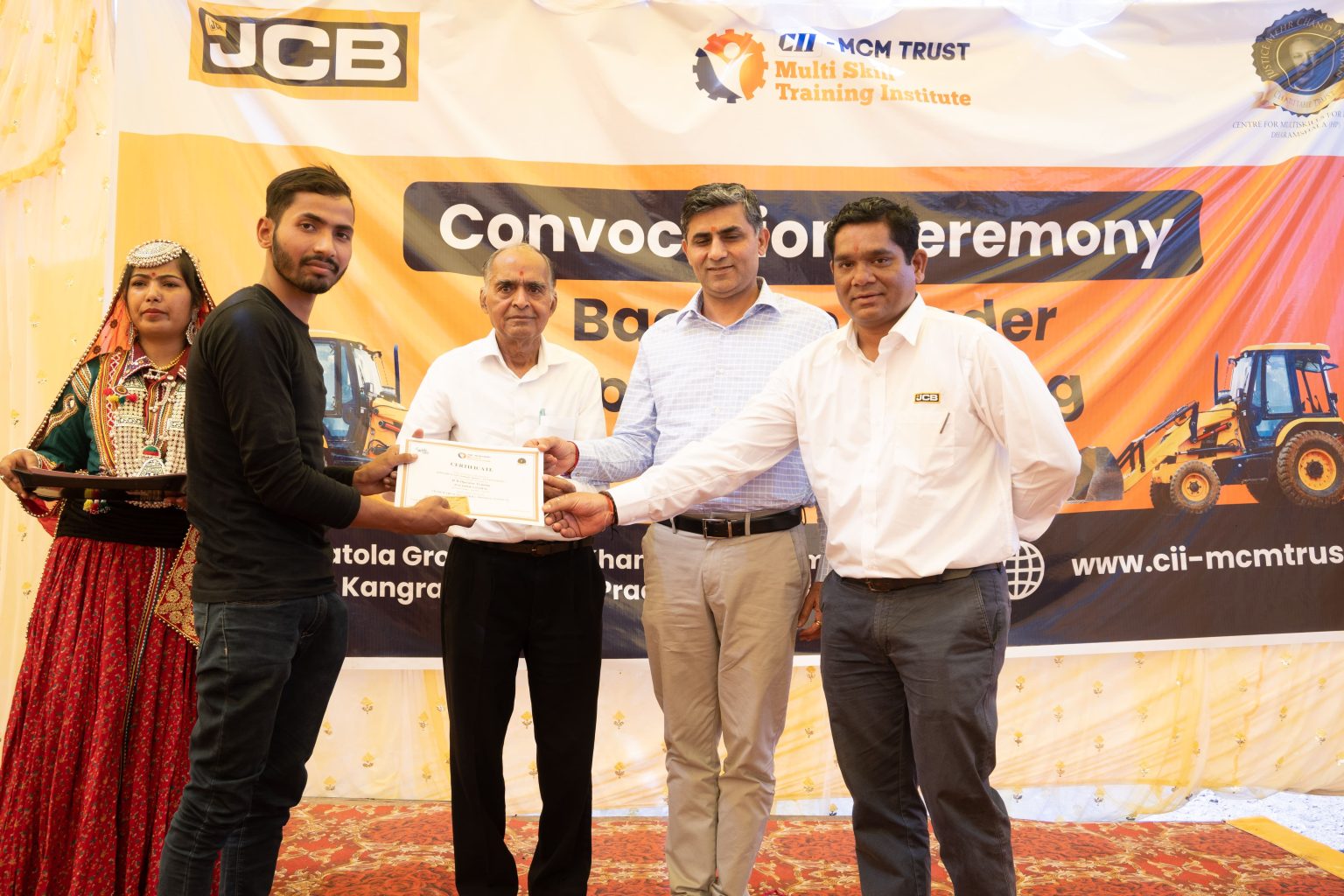 Become a JCB Operator | JCB Certification By MCM-CII Dharamshala